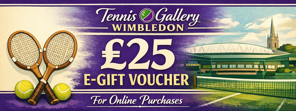 £25 Tennis Gallery Digital Gift Voucher – Tennis Gallery Wimbledon