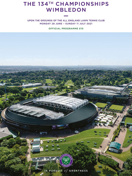 2021 Wimbledon Championships Official Programme – Tennis Gallery Wimbledon