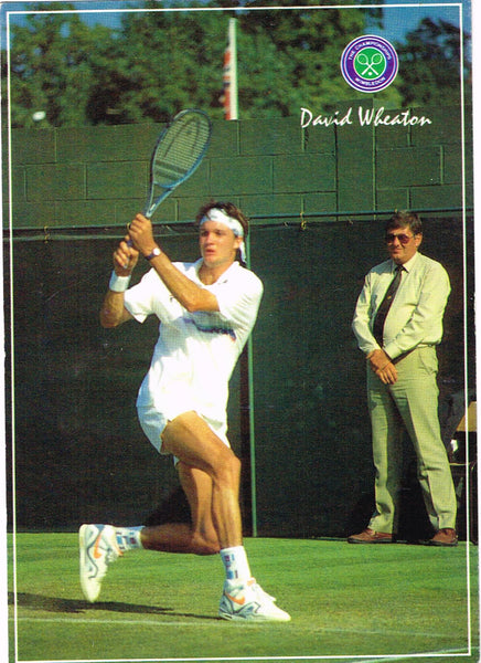 David Wheaton Postcard (Order Code CF05) – Tennis Gallery Wimbledon
